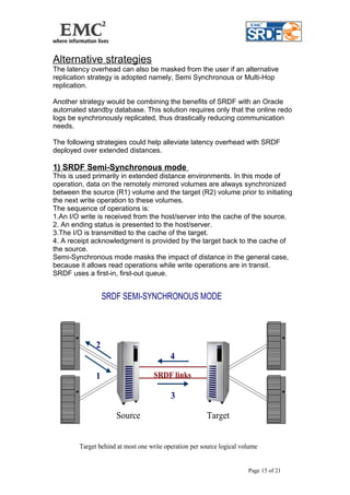 Srdf overview latency_v.5 | DOC