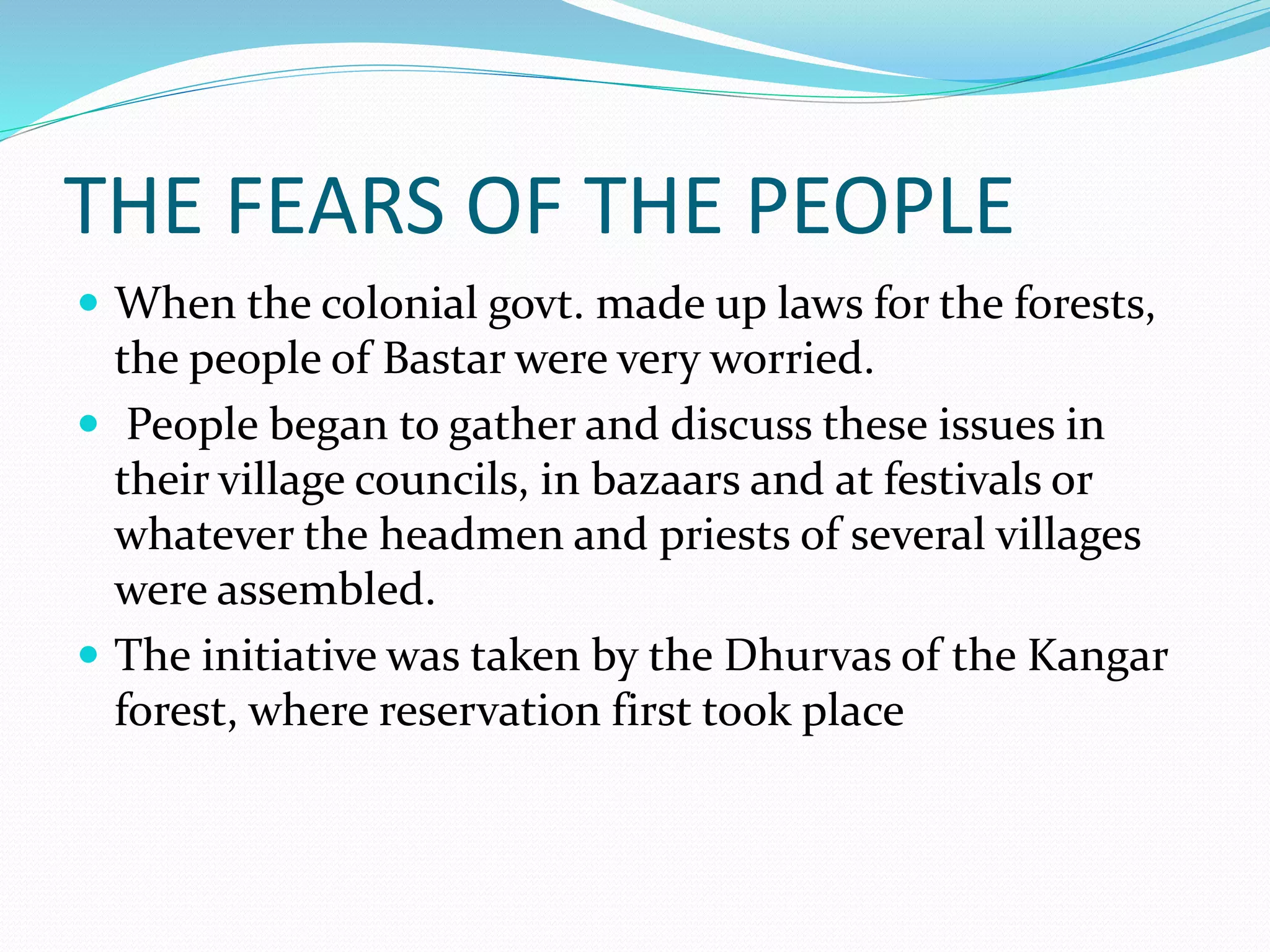 Forest society and colonialism | PPTX