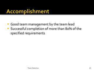 SRD Presentation | PPT