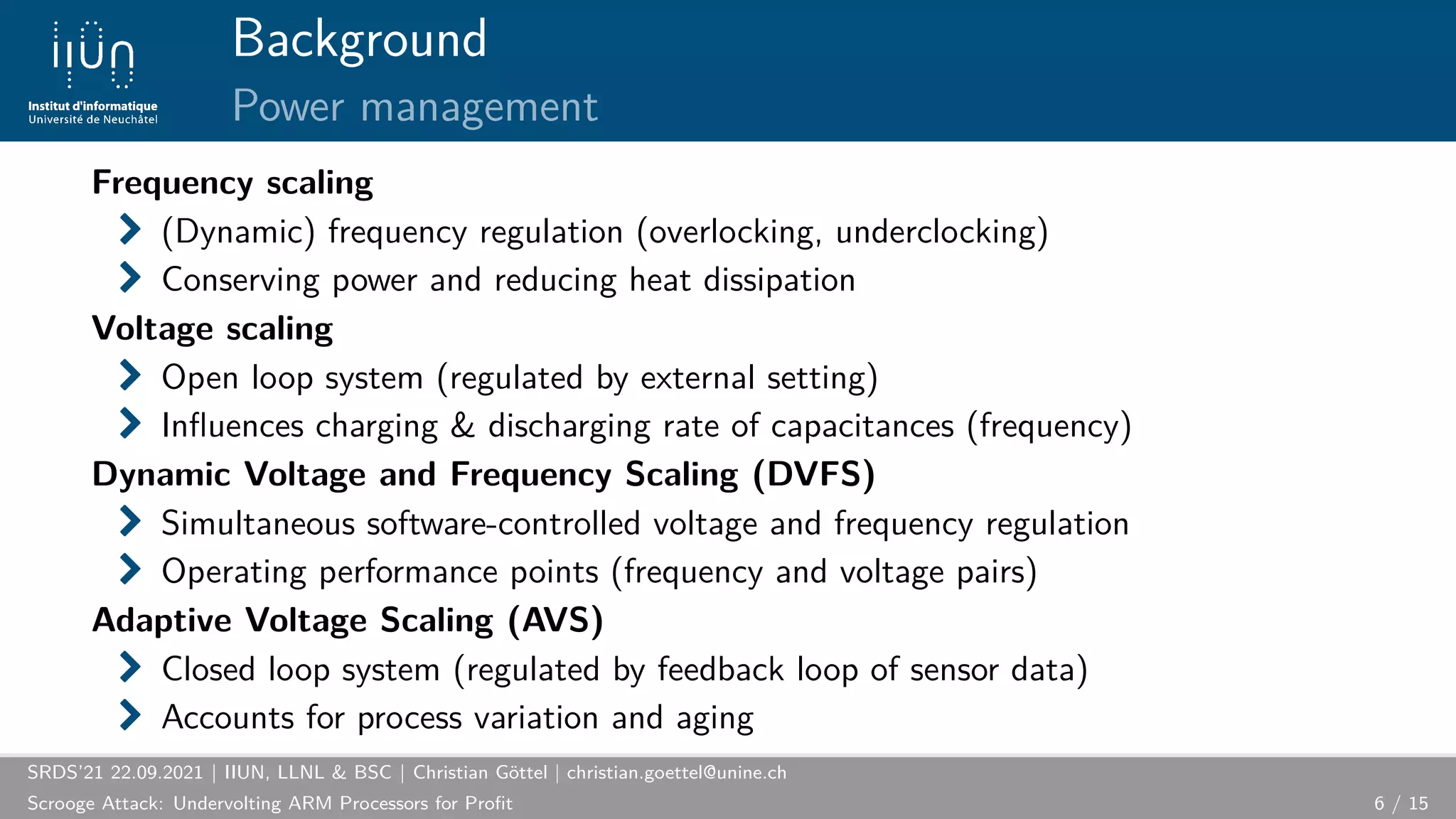 Scrooge Attack: Undervolting ARM Processors for Profit | PPT