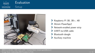 Scrooge Attack: Undervolting ARM Processors for Profit | PPT
