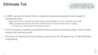 Site Reliability Engineering: An Enterprise Adoption Story (an ITSM ...
