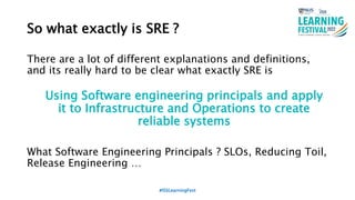 Site Reliability Engineer (SRE), We Keep The Lights On 24/7 | PPTX