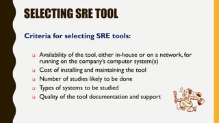 SRE Tools | PPT