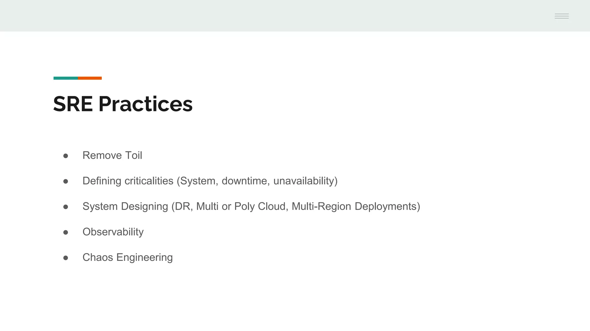 Sre 101 Site Reliability Engineering Pptx