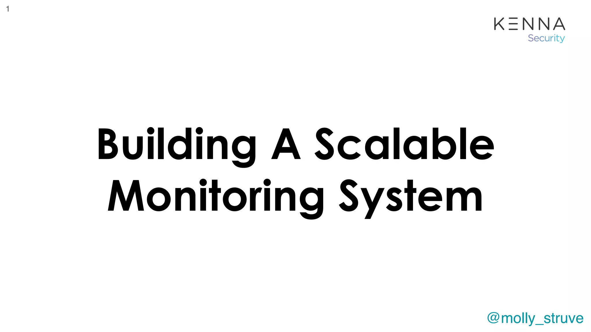 Building A Scalable Monitoring System Ppt 4134