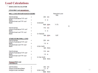 Structural Design of Residential Buildings - Introduction | PPTX