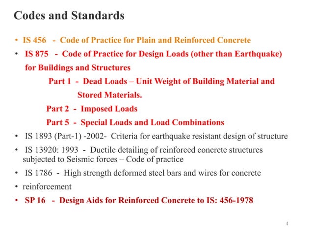 Structural Design of Residential Buildings - Introduction | PPTX