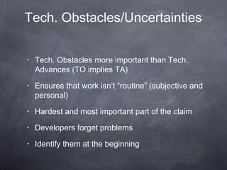 SR&ED for Agile Startups | PPT