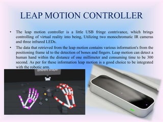 Geasture Control Robotic Arm | PPTX