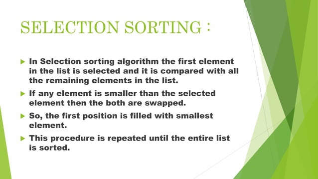 Searching and sorting | PPTX