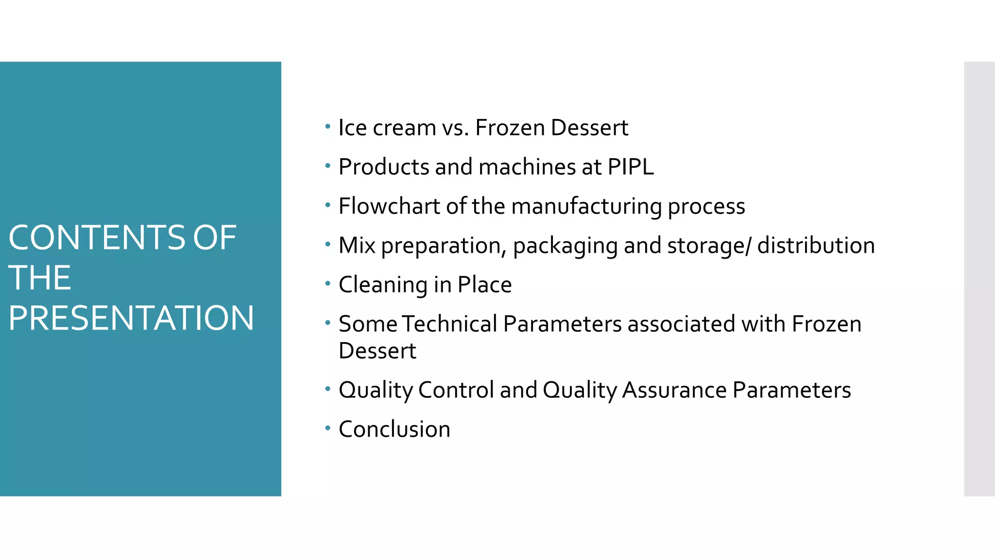 ICE CREAM INDUSTRIAL TRAINING PRESENTATION | PPTX