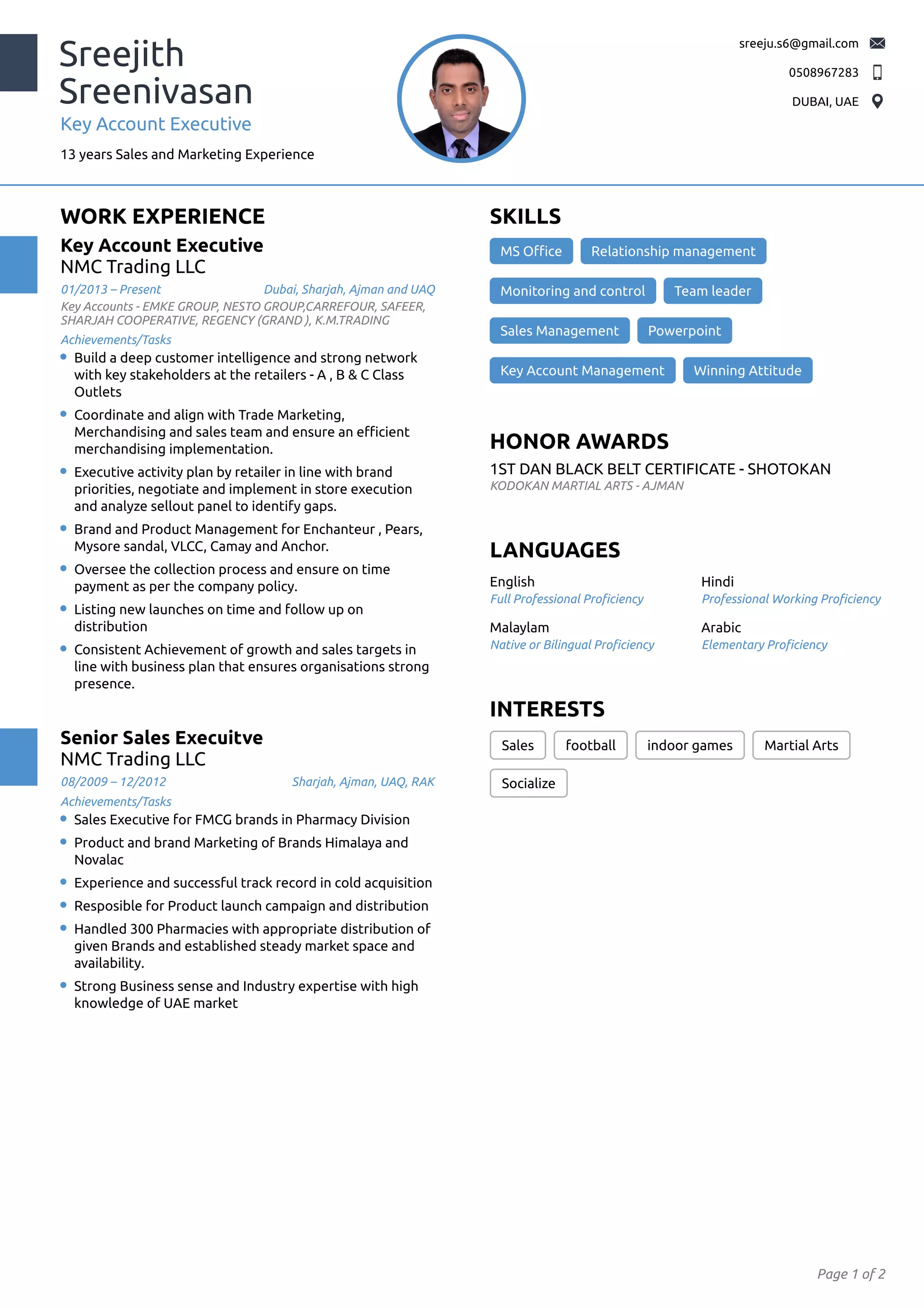 Sreejith's resume | PDF