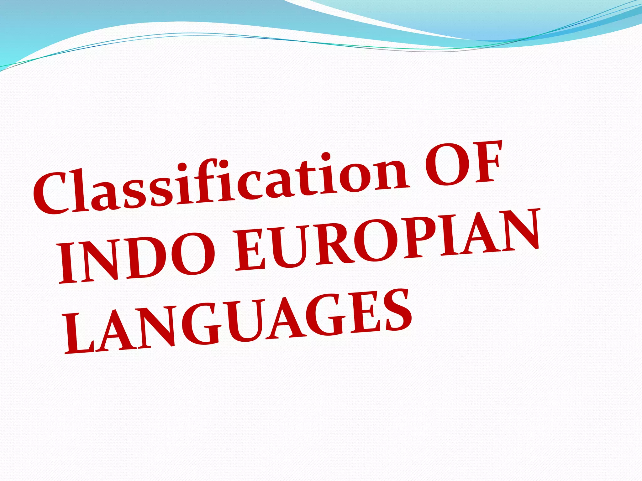 Indo-European family | PPTX