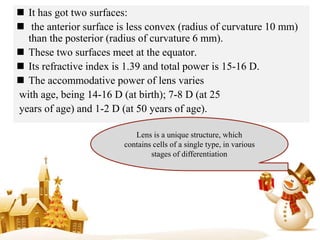 crystalline Lens basic sciences over view | PPTX