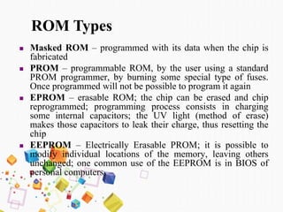 memory hierarchy | PPTX