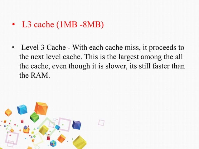 memory hierarchy | PPTX