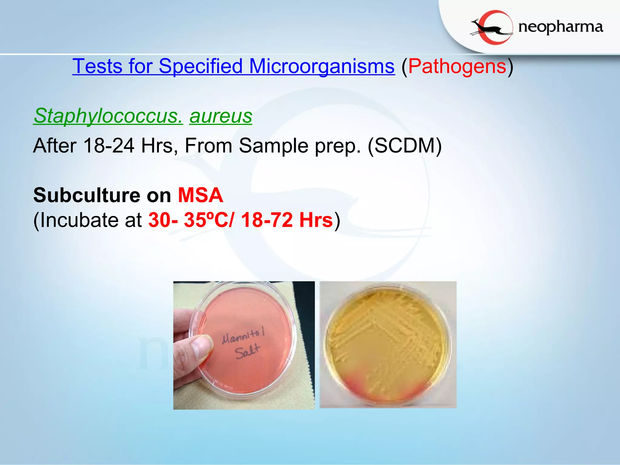 Microbial Limit Test- An Over view | PPT