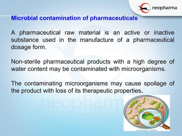 Microbial Impacts on Pharma Products & Cross Contamination | PPT