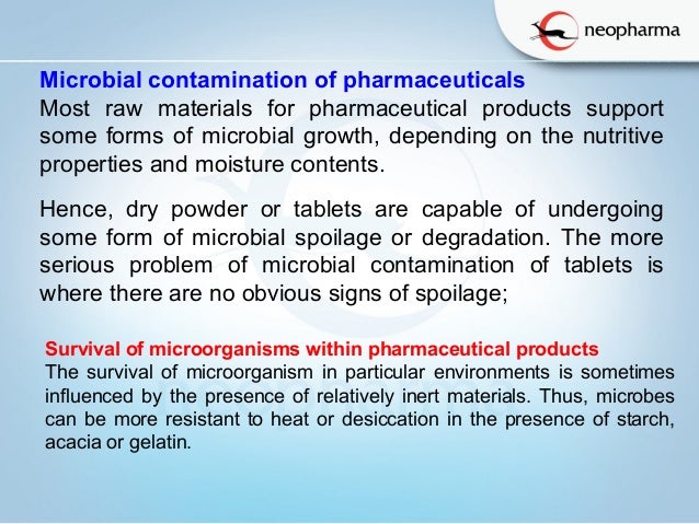 Microbial Impacts on Pharma Products & Cross Contamination