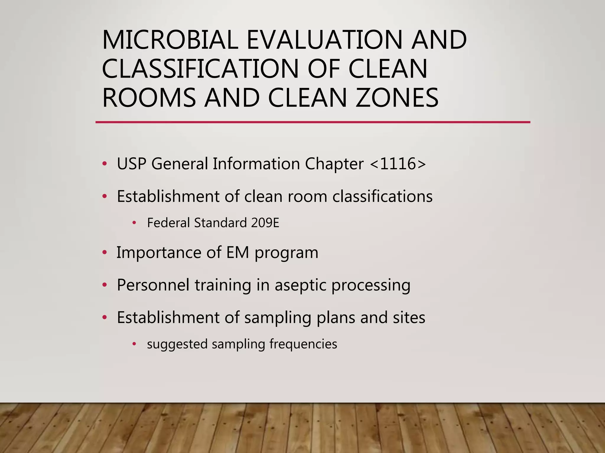 Control on Cleanroom Environmental Monitoring (Pharmaceutical) | PPT
