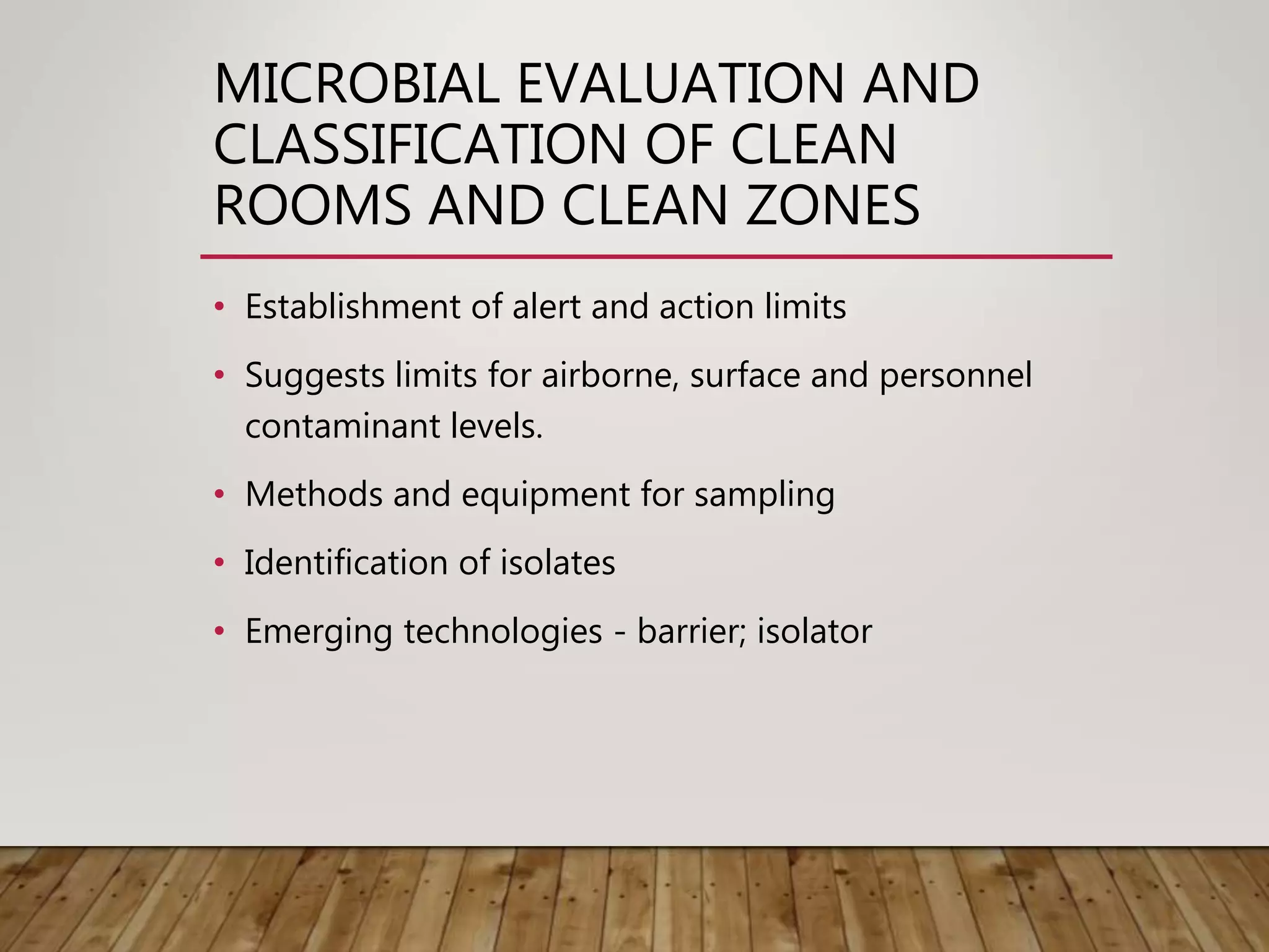 Control on Cleanroom Environmental Monitoring (Pharmaceutical) | PPT