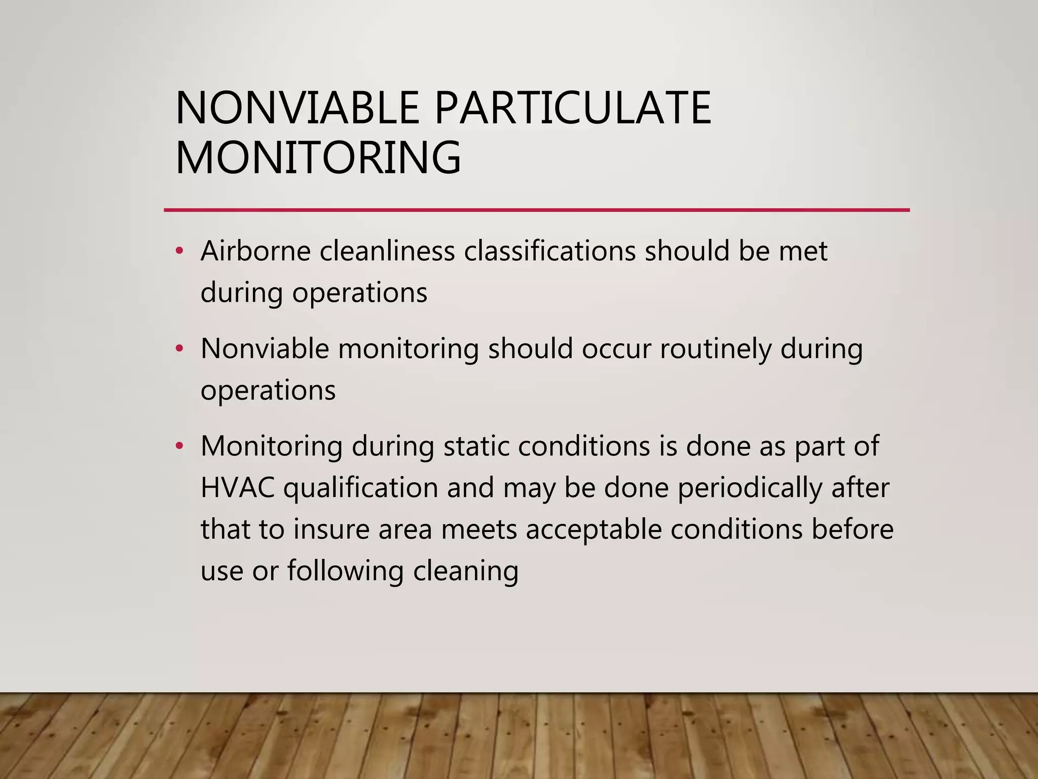 Control on Cleanroom Environmental Monitoring (Pharmaceutical) | PPT