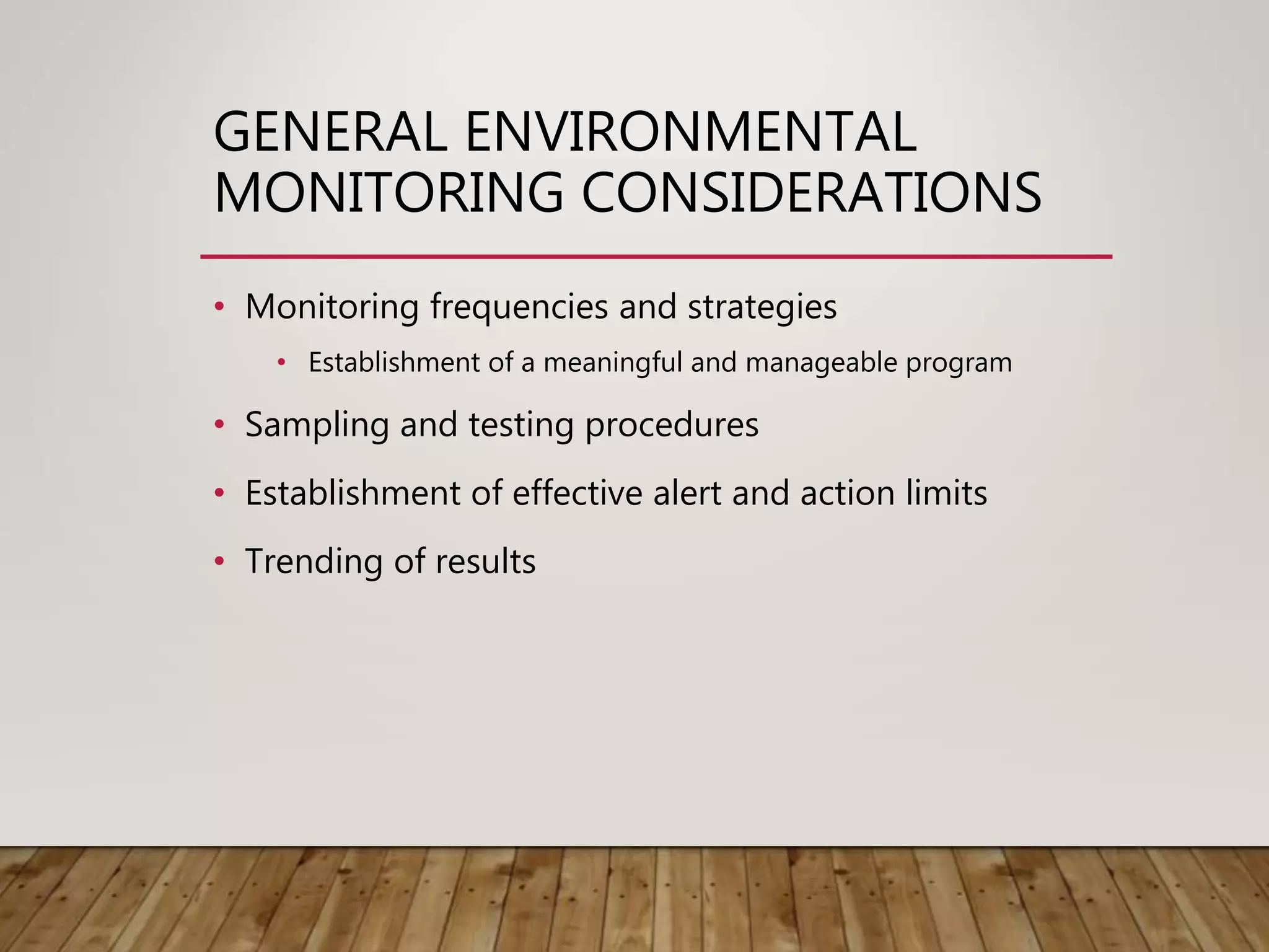Control on Cleanroom Environmental Monitoring (Pharmaceutical) | PPT