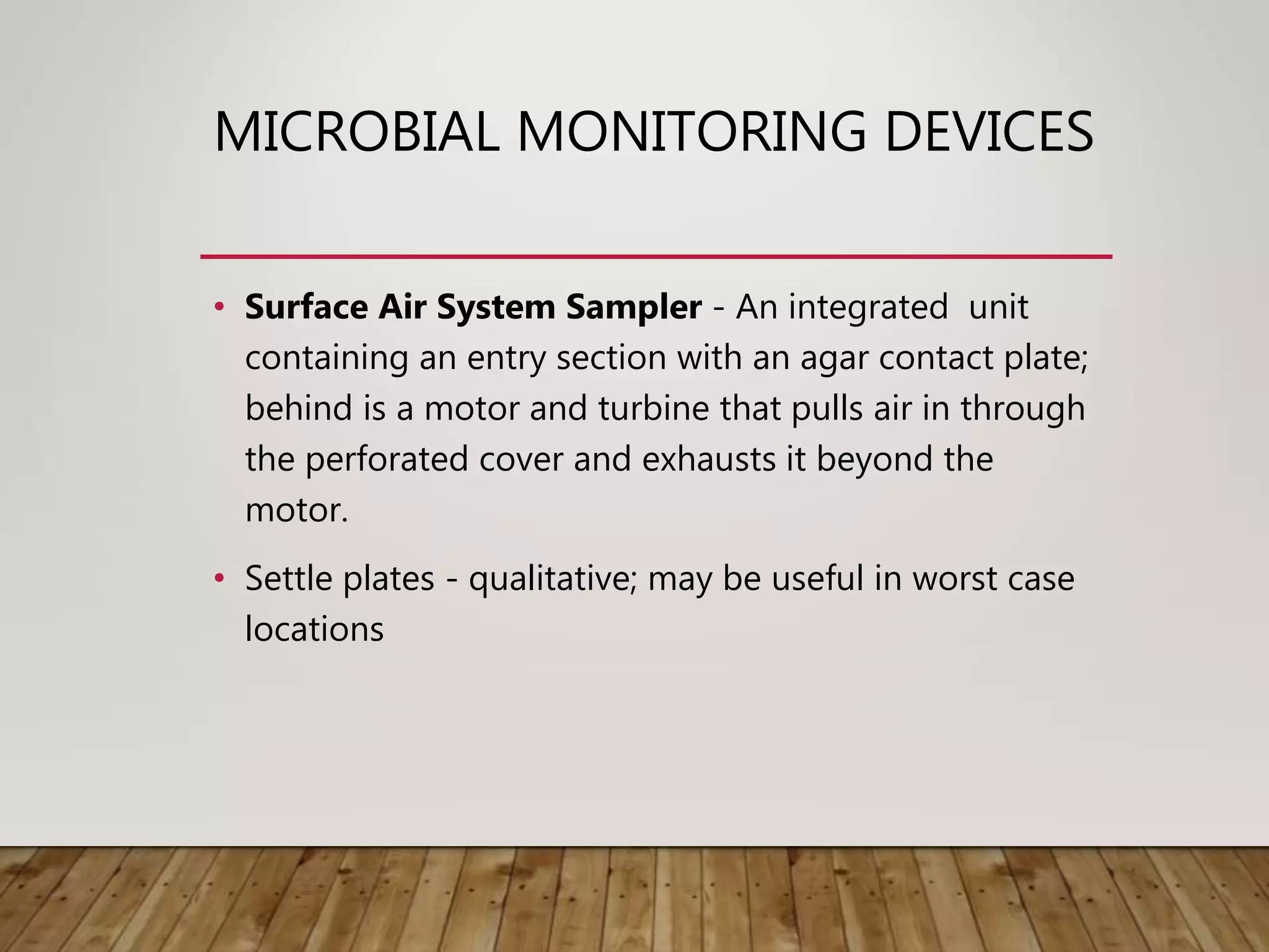 Control on Cleanroom Environmental Monitoring (Pharmaceutical) | PPT