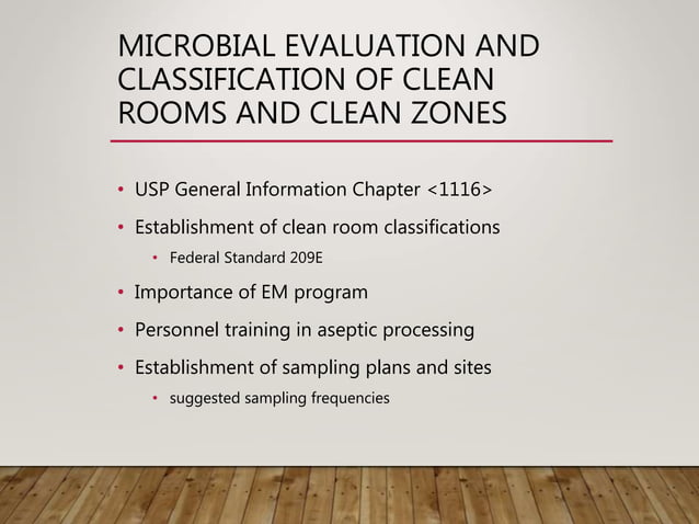 Control on Cleanroom Environmental Monitoring (Pharmaceutical) | PPT