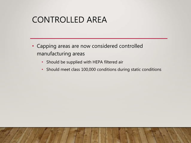 Control on Cleanroom Environmental Monitoring (Pharmaceutical) | PPT