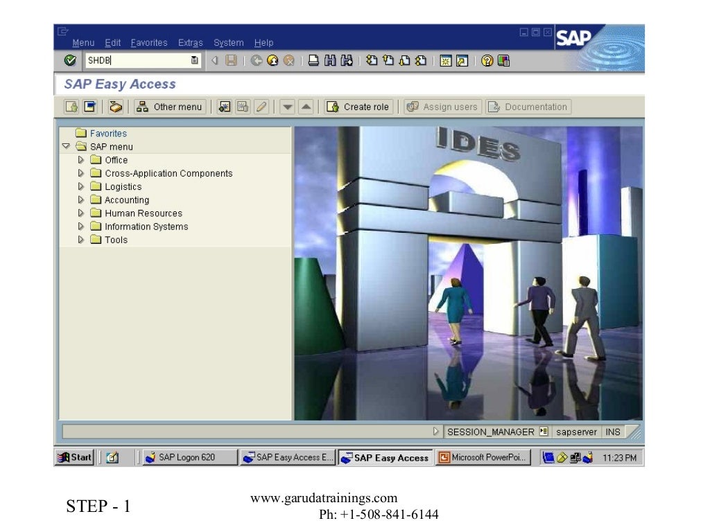 Adding Batch Data Communication on SAP ABAP by Garuda Trainings
