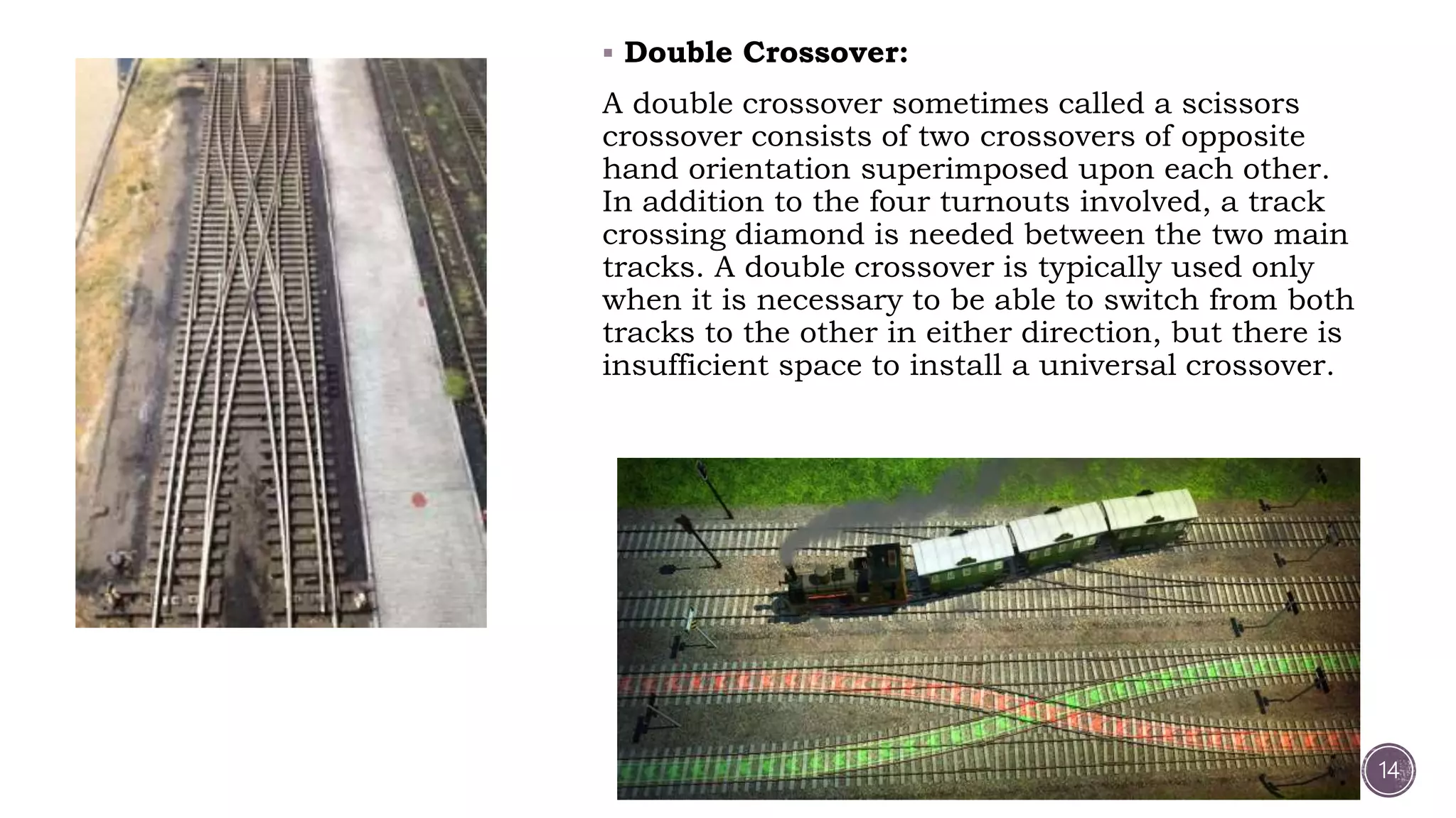 turnouts in railways | PPTX