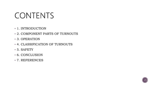 turnouts in railways | PPTX | Rail Travel | Travel Type
