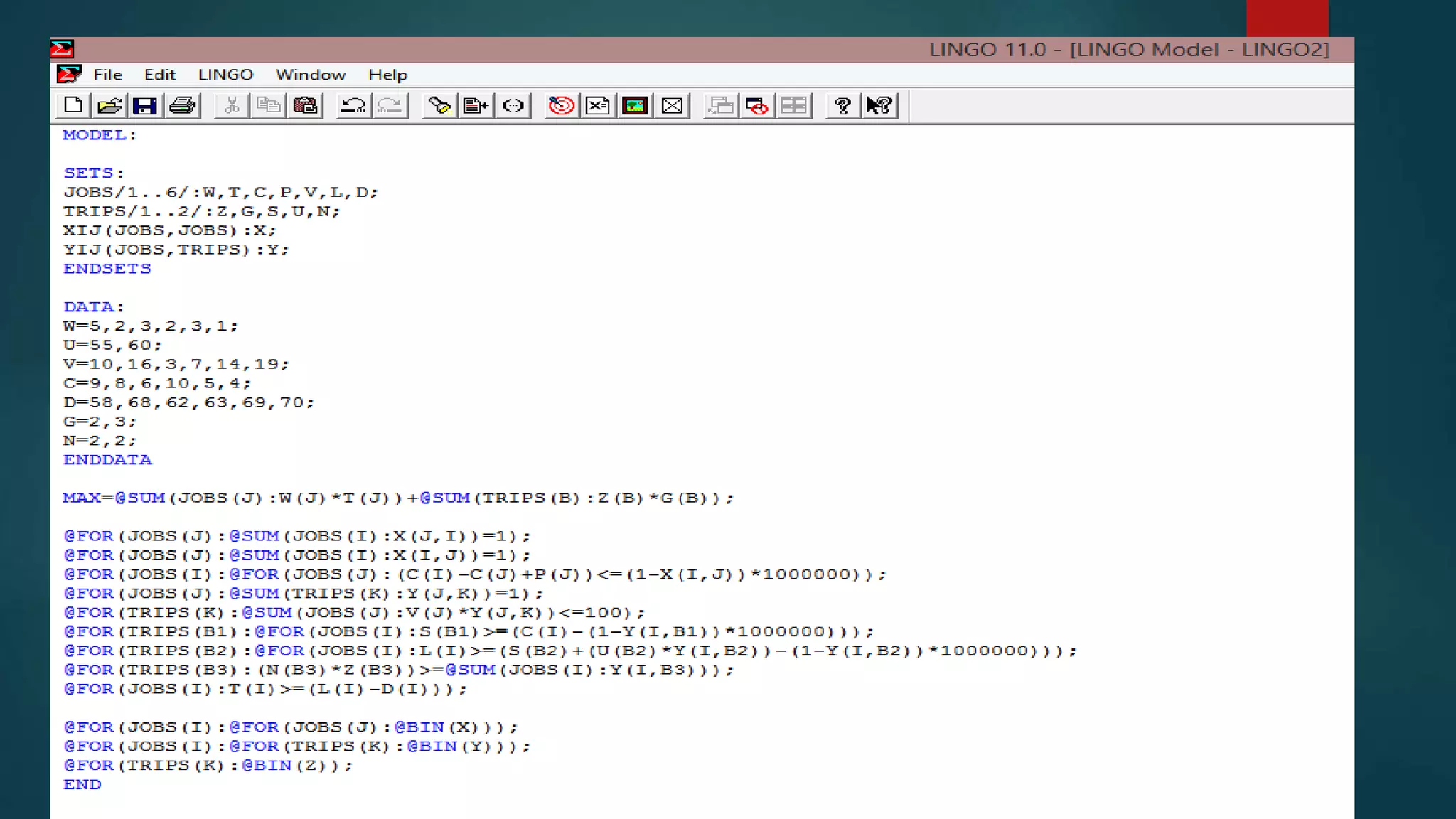 MULTI-OBJECTIVE ANALYSIS OF INTEGRATED SUPPLY CHAIN PROBLEM | PPTX