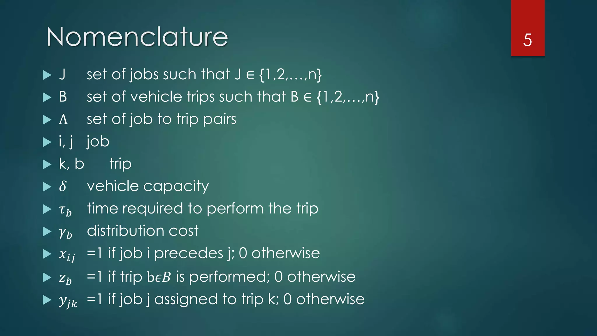 MULTI-OBJECTIVE ANALYSIS OF INTEGRATED SUPPLY CHAIN PROBLEM | PPTX