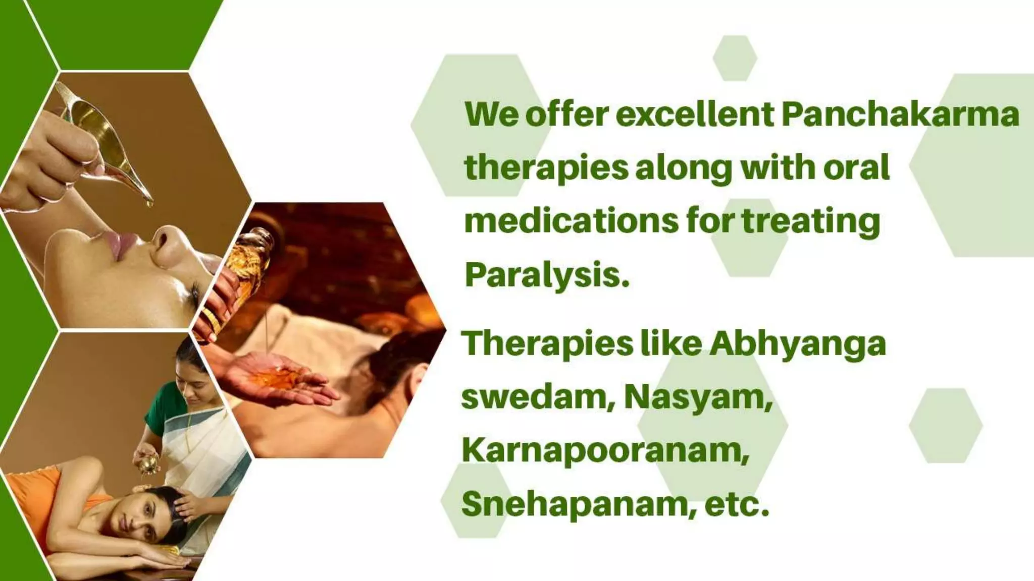 Panchakarma treatment for paralysis in Ayurveda. | PPTX