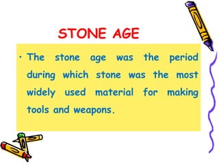 THE STONE AGE | PPT