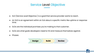 Service Level Terminology : SLA ,SLO & SLI | PDF