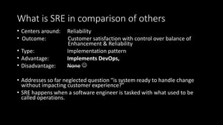 Sre summary | PDF | Operating Systems | Computer Software and Applications