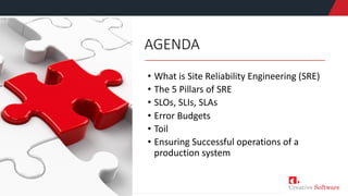 Site Reliability Engineering (SRE) - Tech Talk by Keet Sugathadasa | PDF