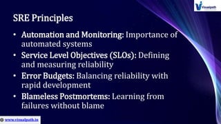 SRE Training in Hyderabad | Site Reliability Engineering Training | PPTX