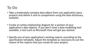 Specifying data requirments | PPTX