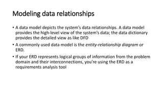 Specifying data requirments | PPTX