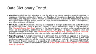 Specifying data requirments | PPTX