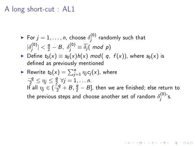 Attacks On Signature Schemes Based On The Ffi Problem Ppt