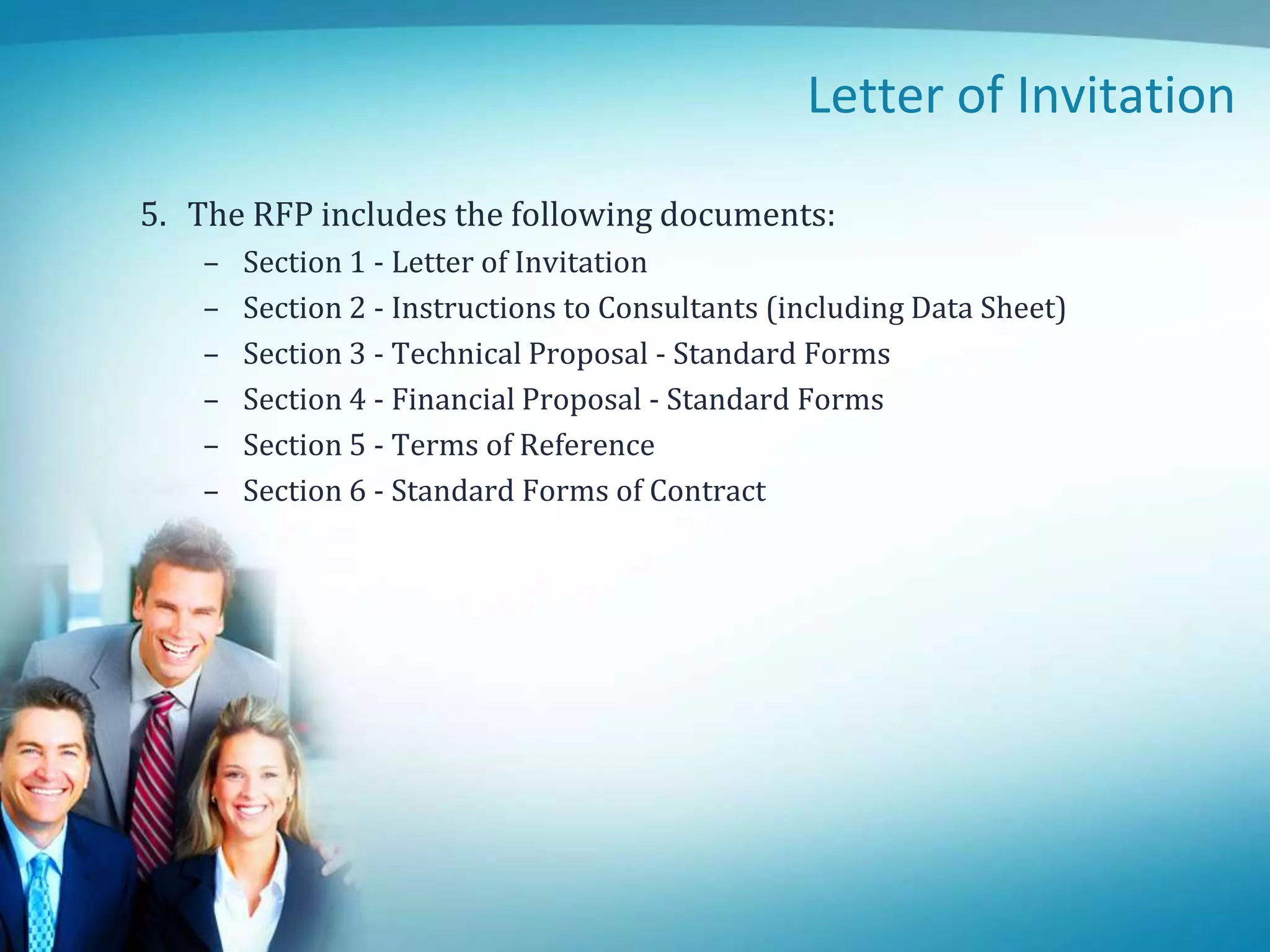Srfp consultants 1 letter of invitation | PPTX