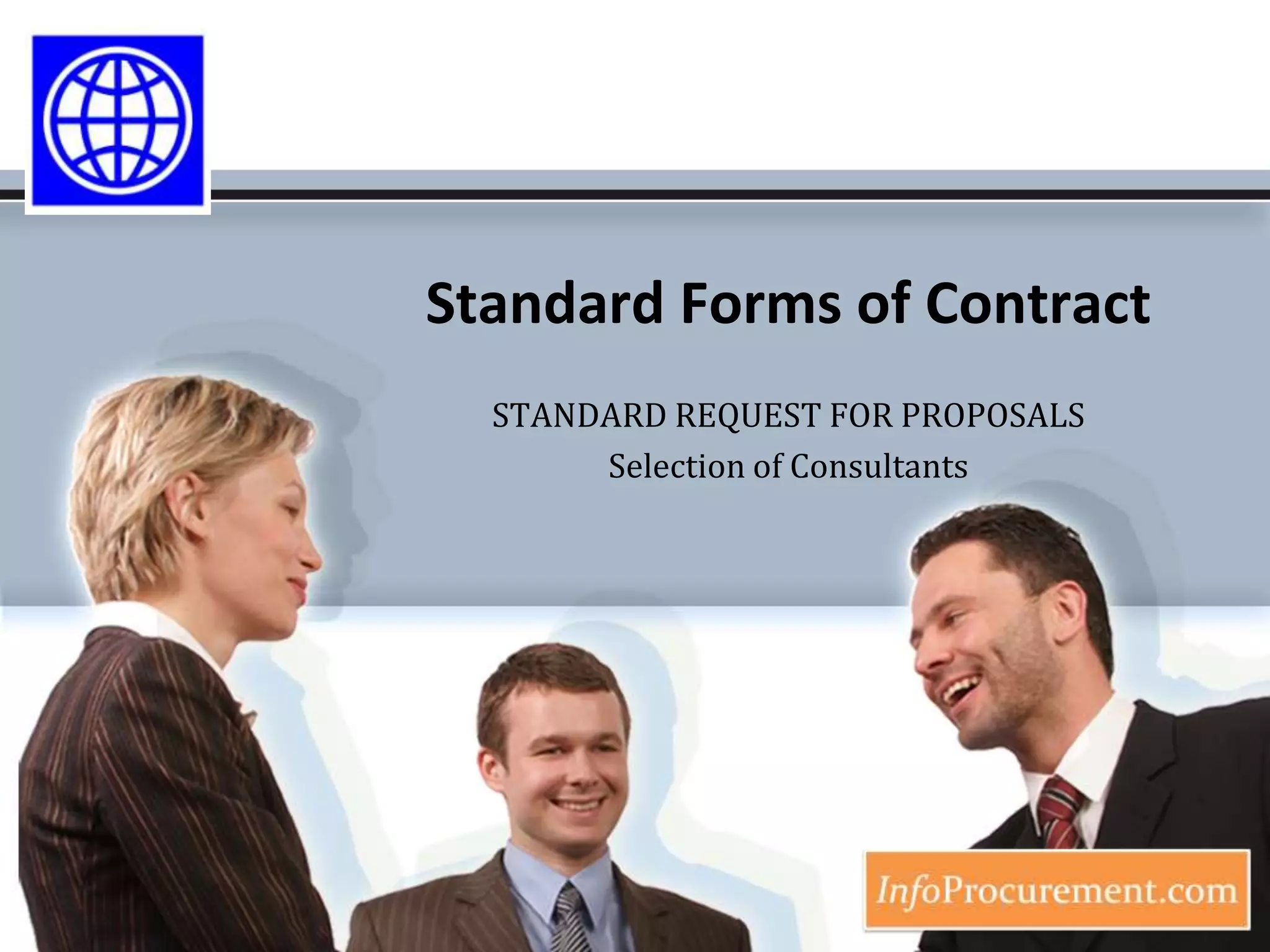 Srfp consultants 6 standard forms of contract | PPTX | Business Banking ...