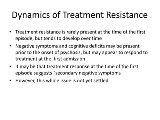 Srf phil harvey_cognition and treatment resistance | PPTX