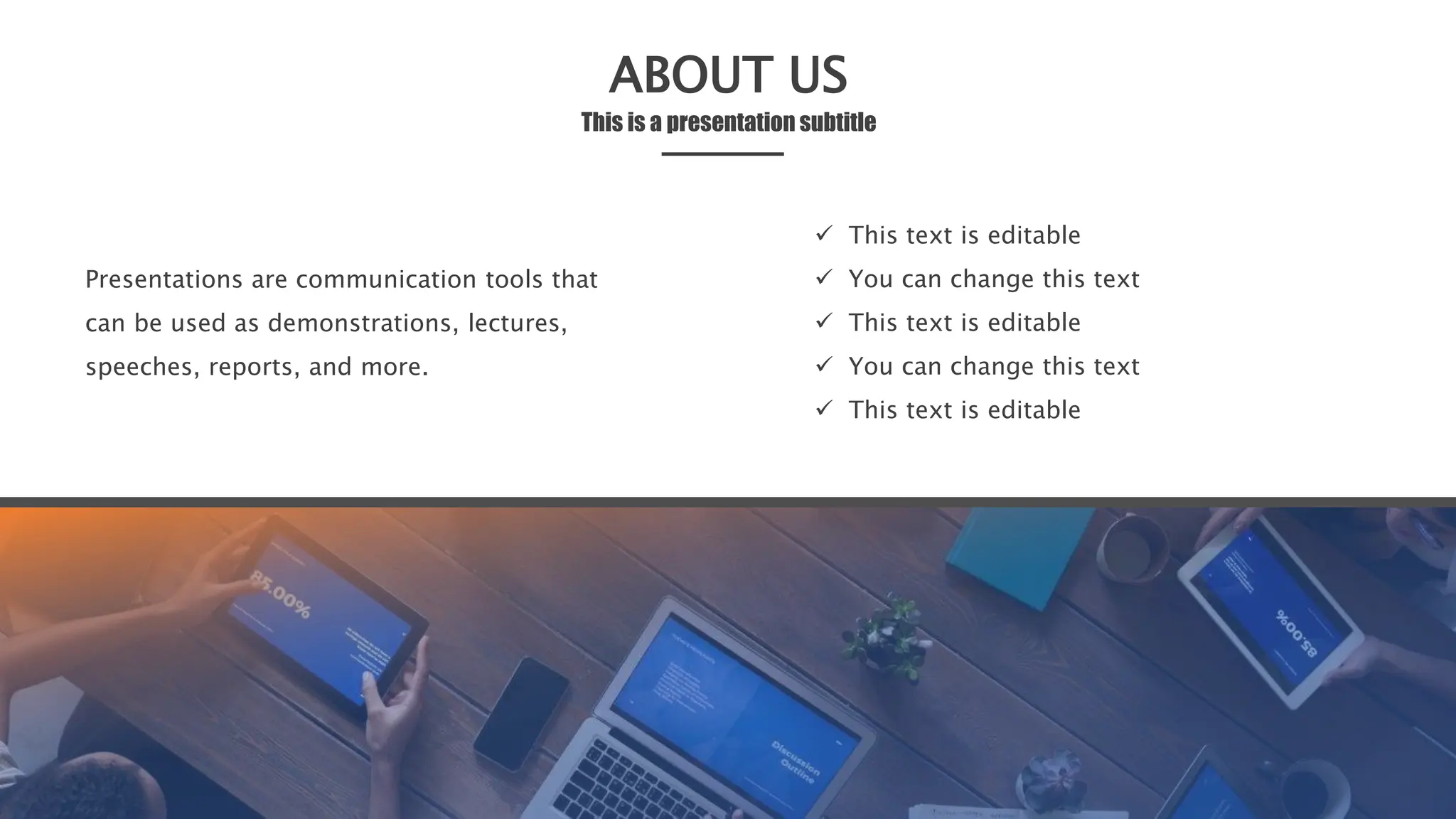 general company overview presentation model | PPT